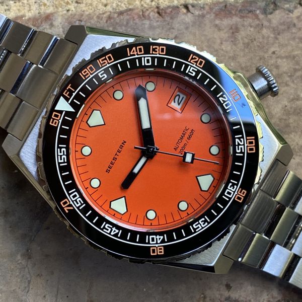 [$165 USD] Seestern Diver Vintage Sub 600T (Aubrey-era Doxa-alike ...