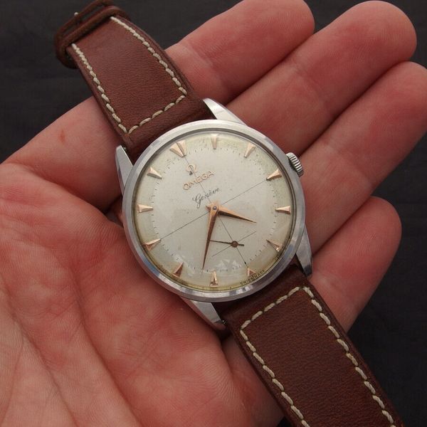 Omega Geneve Ref. 2904-3 Cal 267 Watch Vintage Swiss Made Cross Dial ...