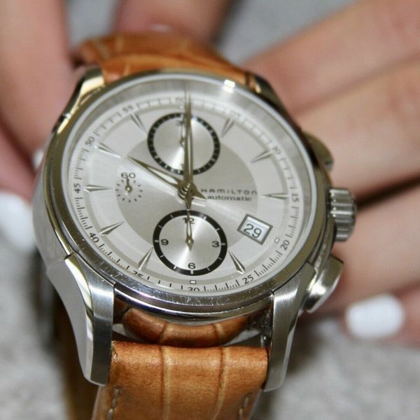 Hamilton Jazzmaster H326160 Automatic Chronograph Watch | WatchCharts ...