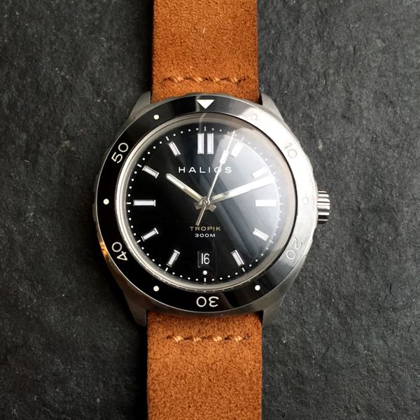 [WTS] Halios Tropik SS with Black dial/ceramic bezel, Lator vintage ...