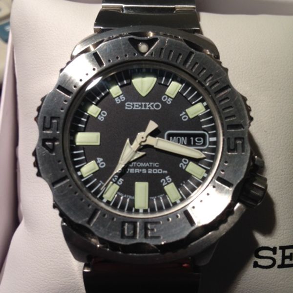 FS: Fully Serviced Seiko SKX779K Gen 1 Black Monster w/bracelet & Z20 ...