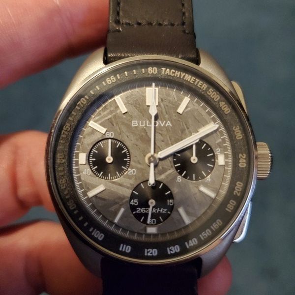 Bulova Lunar Pilot Titanium Meteorite | WatchCharts Marketplace
