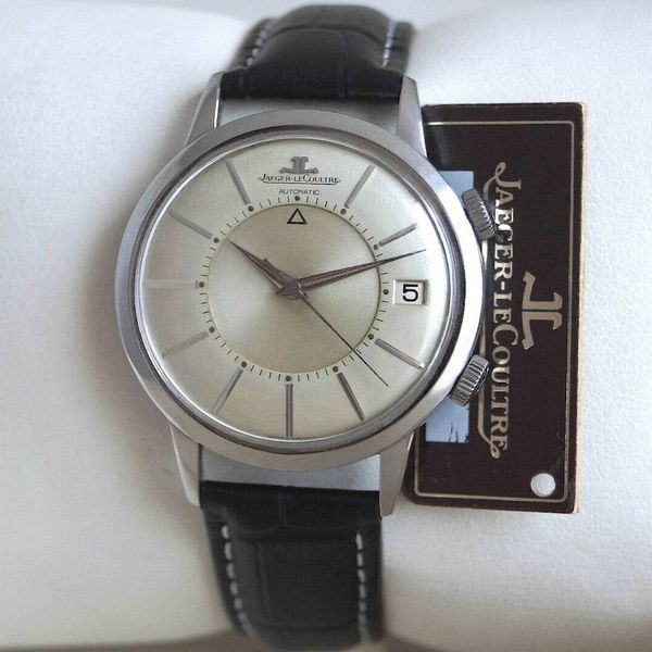 JUMBO AUTOMATIC MEMOVOX E855—EUROPEAN JAEGER LECOULTRE SIGNATURE— JL ...