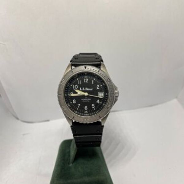 L.L. BEAN HAMILTON DIVER SPORT WATCH (ref: 9399) FRESH BATTERY ...