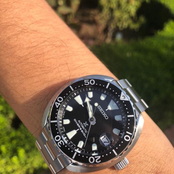 FS: Seiko Mini Turtle Black Dial + StrapCode Bracelet | WatchCharts