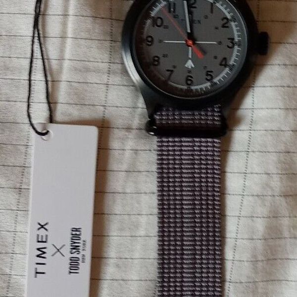 wow NEW Timex x TODD SNYDER Watch NATO strap tactical military style ...