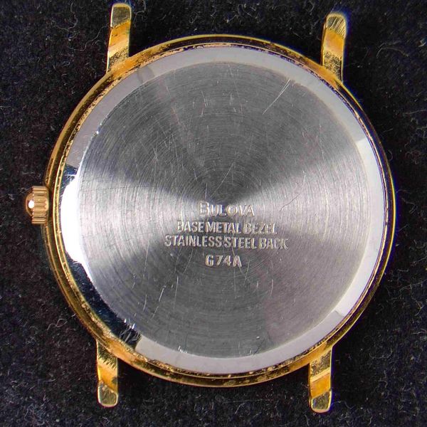 Bulova Men's Quartz ETA 555.415 Vintage Watch -- Spares/Repairs ...
