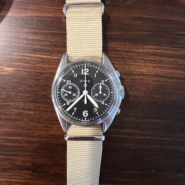 CWC Chronograph 1970s Reissue Fixed Bar | WatchCharts Marketplace