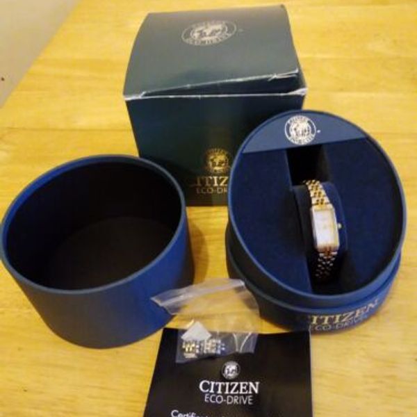 Boxes Ladies Citizen Wristwatch Eco Drive M.O.P Face | WatchCharts ...