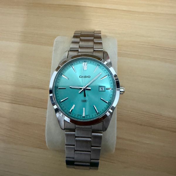Casio Watch with Teal Dial | WatchCharts Marketplace