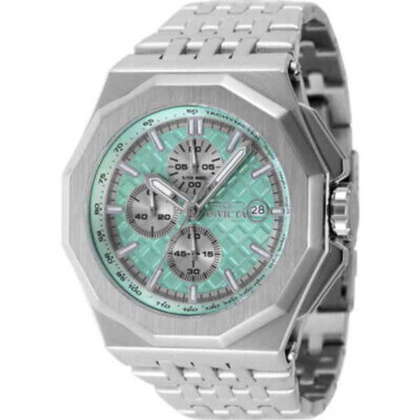 Invicta Akula Chronograph Date Quartz Turquoise Dial Men's Watch 47389 ...