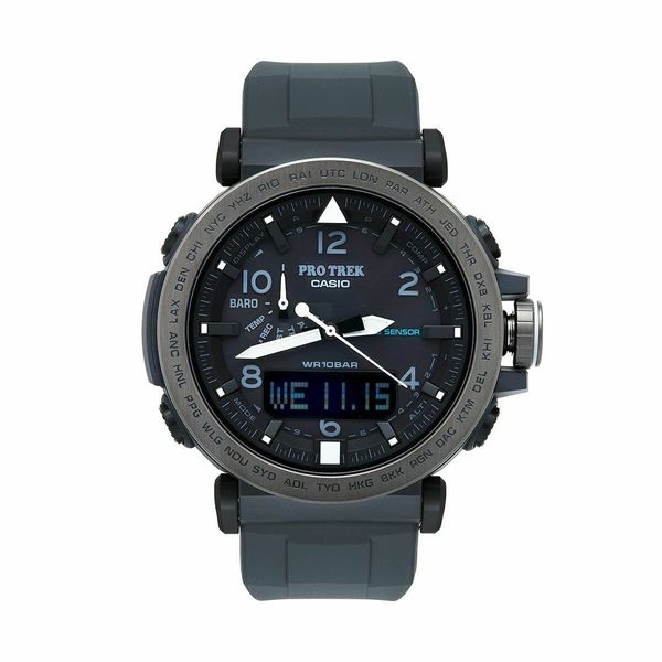 Casio PRO TREK PRG650Y-1 Night Safari Triple Sensor Tough Solar Men's ...