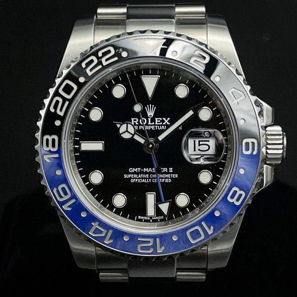 [WTS/WTT] Rolex GMT-Master “Batman” Black Dial 40mm Watch - 116710BLNR ...