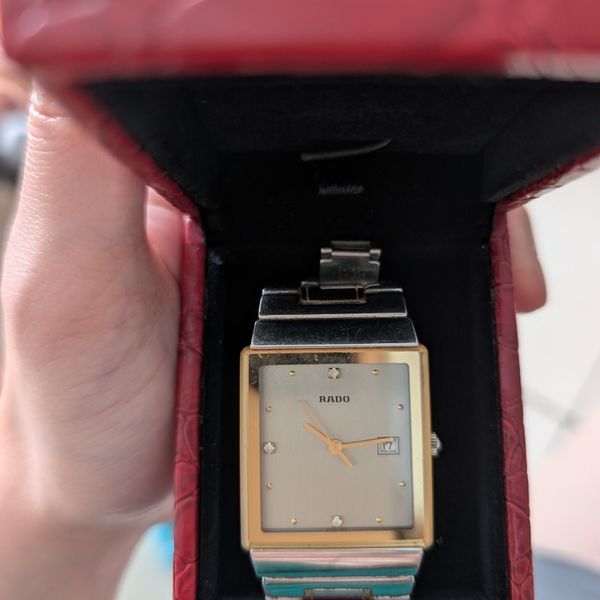 Rado Rectangular Watch Vintage | WatchCharts Marketplace