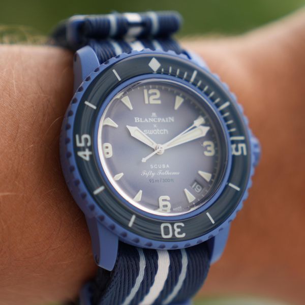 [WTS] Swatch x Blancpain Scuba Fifty Fathoms Atlantic Ocean Blue ...