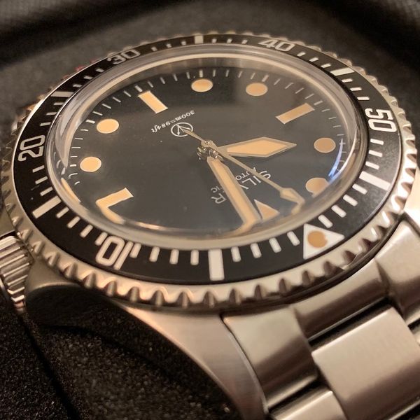 FS: Silver Archetype One Serif Milsub (No date, aluminum bezel ...