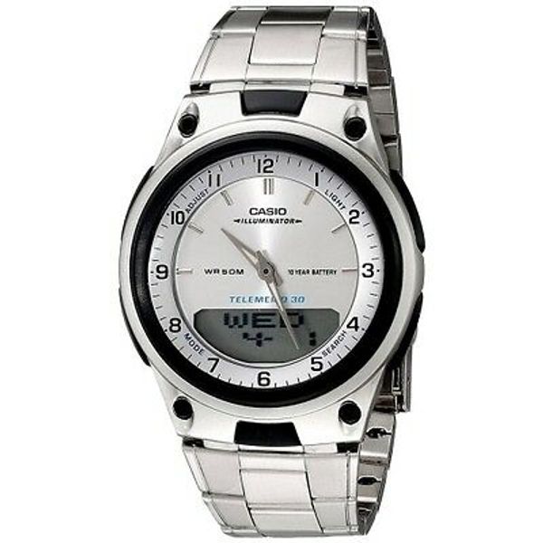 Casio Men's AW80D-7A Sports Chronograph Alarm 10-Year Battery Databank ...