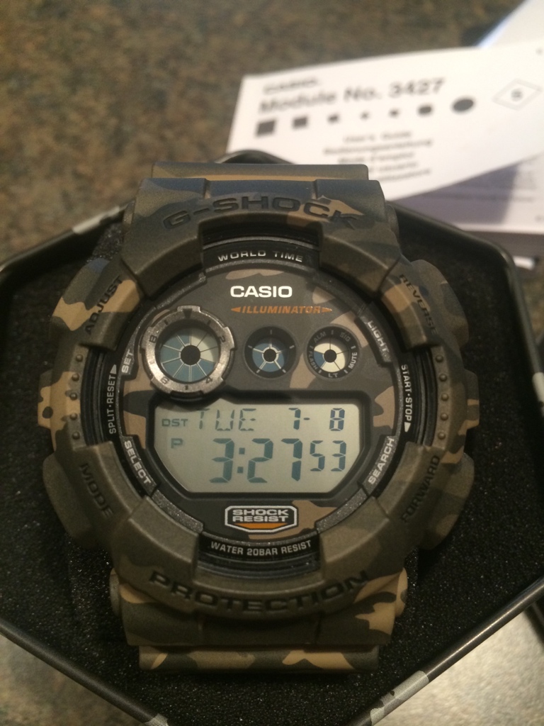 G Shock GD-120CM-5ER Camo | WatchCharts Marketplace