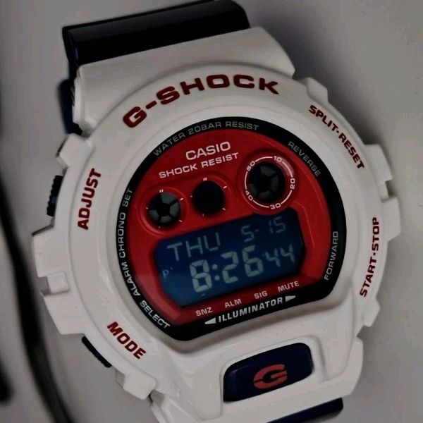 Casio G-shock GD-X6900CS Captain America | WatchCharts Marketplace