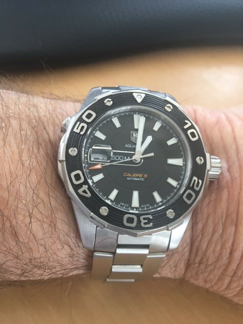 Rare Tag Heuer 500M 43mm Aquaracer Helium Escape Valve Full Kit + Tag ...