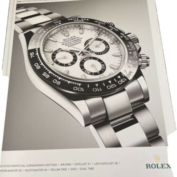 Rolex Newsletter Magazine From 2016 Highlighting The Steel Ceramic ...