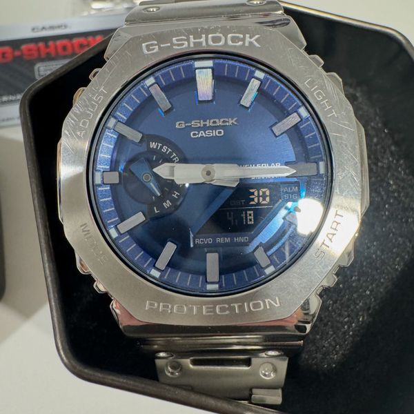 Casio G-Shock Blue Steel Casioak GMB2100AD-2A | WatchCharts Marketplace