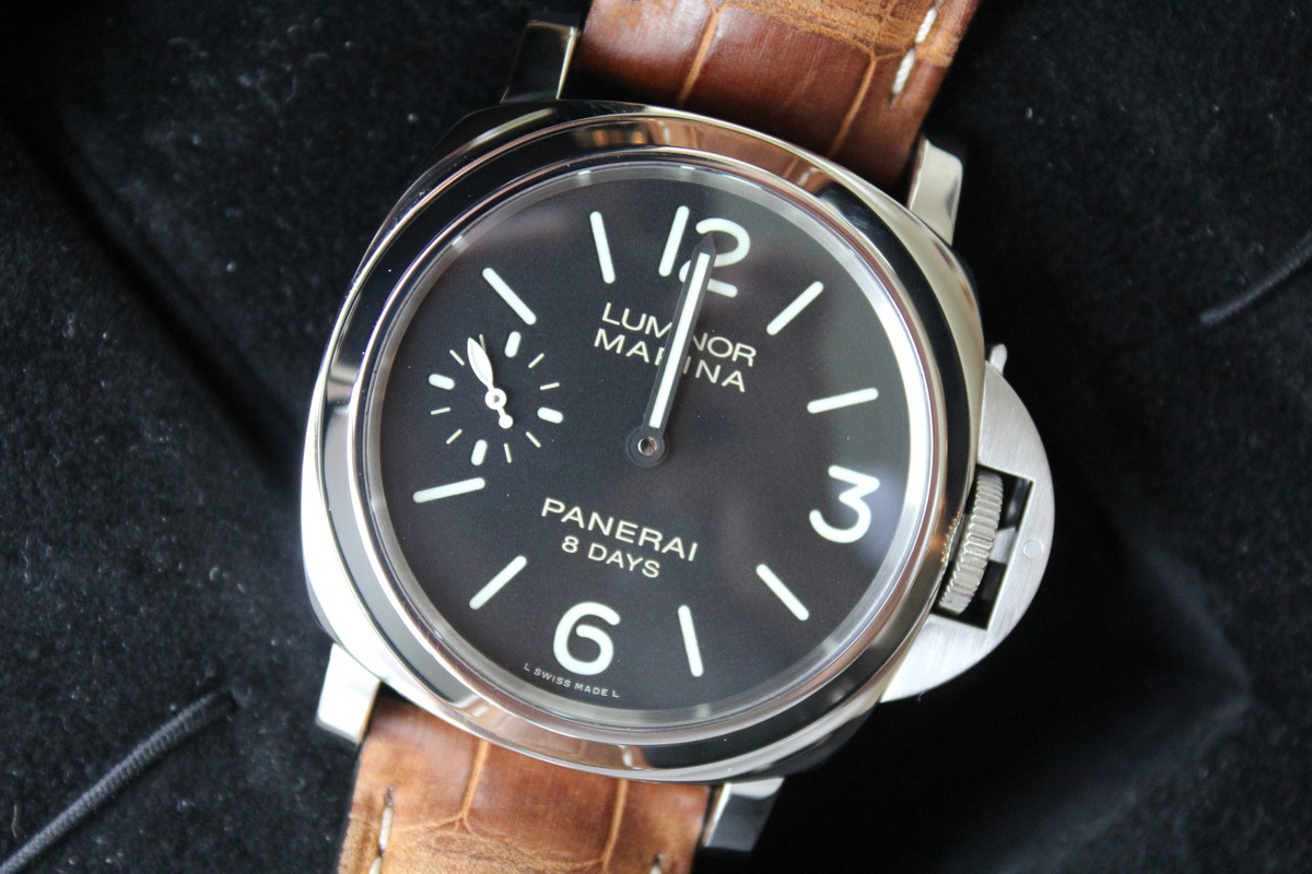 FS: PANERAI PAM 510 44mm Luminor Marina 8 Days PAM00510 BOX + PAPERS ...