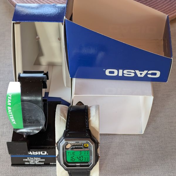 Modded Casio WS1600H-1AV. Excellent Condition. | WatchCharts Marketplace
