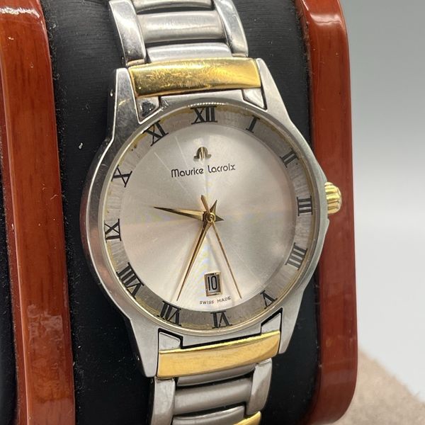 Maurice Lacroix Quartz Unisex Watch Swiss Made with Date Display F.1 ...