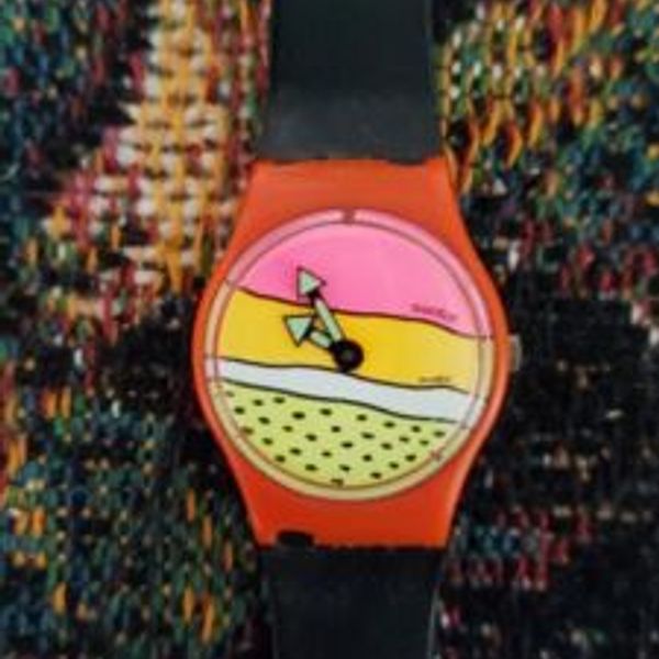 Keith Haring Breakdance Swatch 1985 Rare Vintage Works Great ...