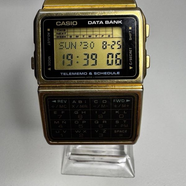 Casio DBC 610 Module 676 Data Bank Telememo | WatchCharts Marketplace