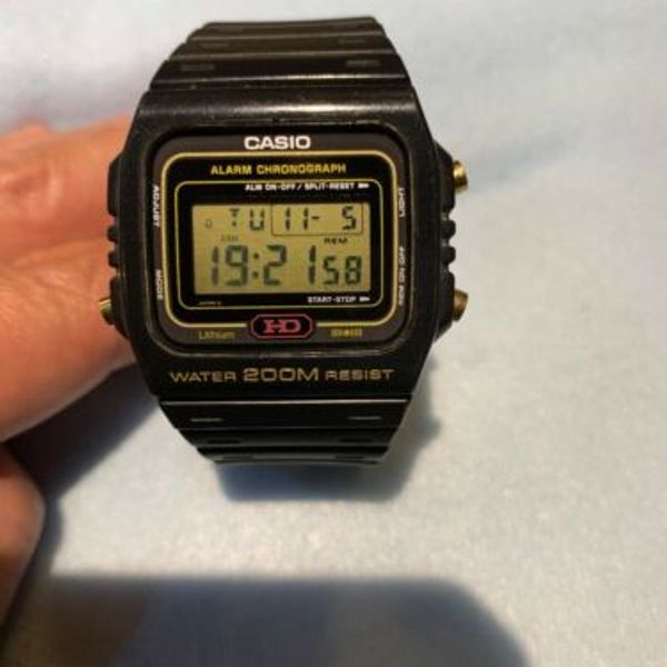 Vintage Digital Casio DW 270 HD Gents Watch | WatchCharts