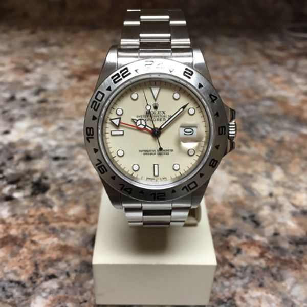 FS: Rolex Explorer II Cream Dial 16550 | WatchCharts