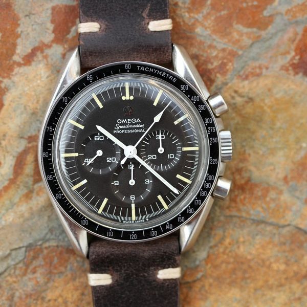 SOLD 1967 Omega Speedmaster 145.012-67 SP Pre-Moon on Strap ...