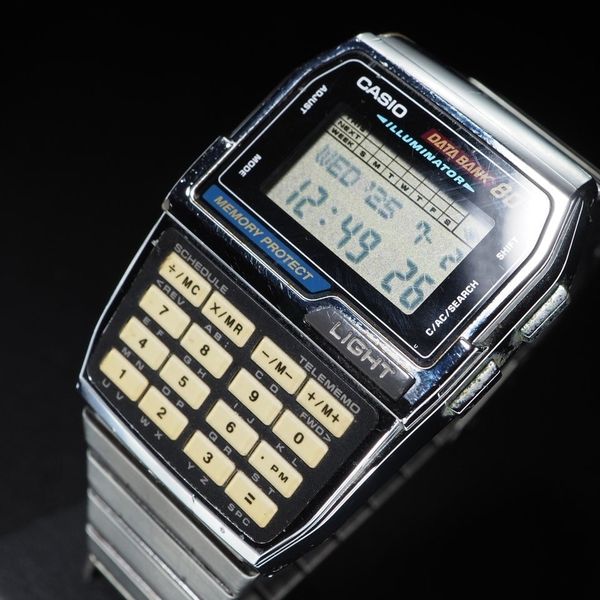Vintage Casio Data Bank DBC-810 Men's Wristwatch (From 1990's ...