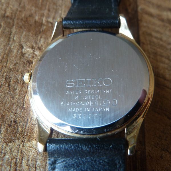 Seiko Dolce analog quartz watch 8j41-0AJ0 with new battery ...