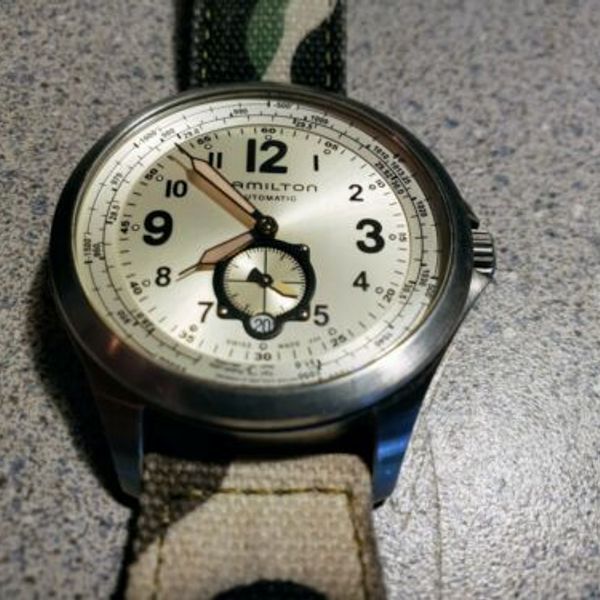 Hamilton H766550 Khaki Aviation Watch Excellent with Original Box ...