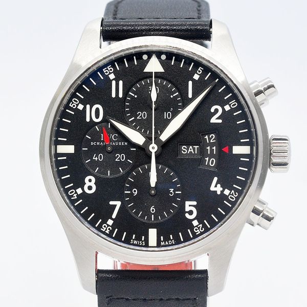 IWC Pilot Chronograph Automatic Men's Watch IW377701 | WatchCharts ...