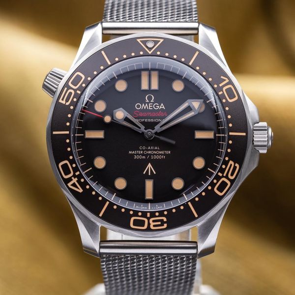 FSOT: Omega Seamaster Diver 300M 007 Edition Titanium NTTD Bond Watch ...