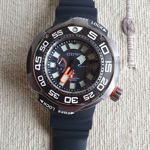 Citizen Promaster BN7020-17E Eco-Drive 1000m Professional Diver's Watch ...