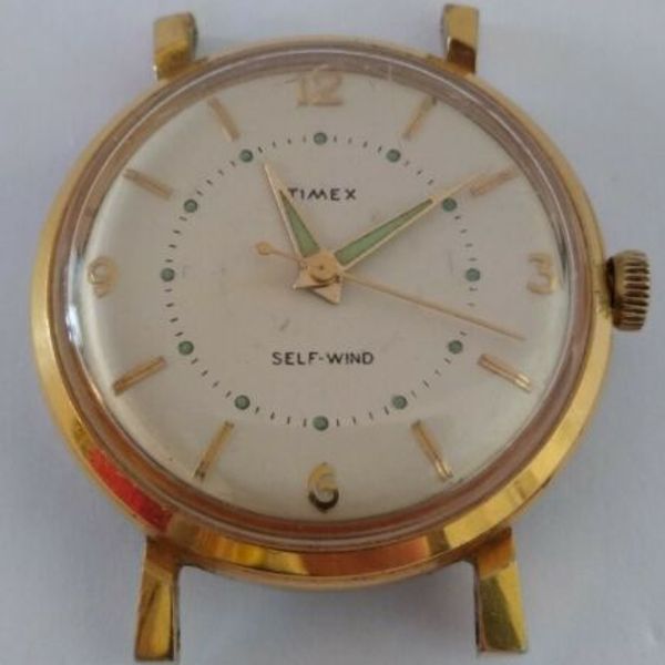 1960 TIMEX Self Wind Men's Automatic Watch 36.8mm Case to Restore ...