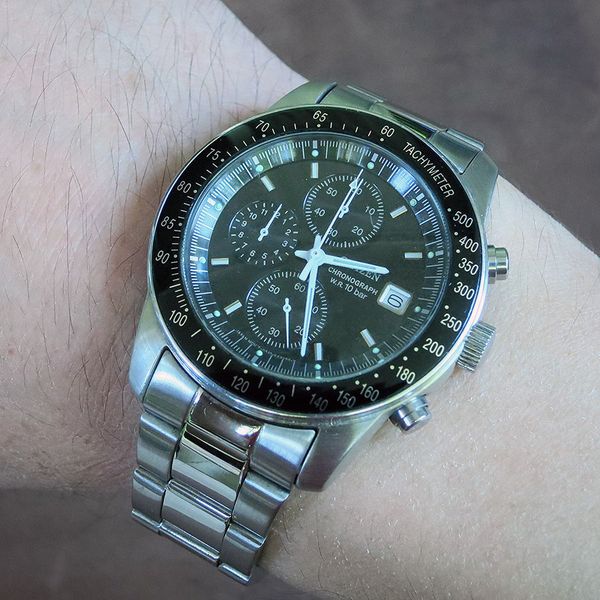 SOLD! CITIZEN SPEEDMASTER CHRONOGRAPH AN0880-57E or 0510-K16008 ...