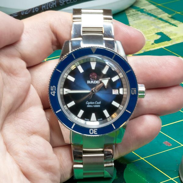[WTS] Full Set Rado Captain Cook 42mm | WatchCharts Marketplace