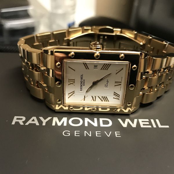 RAYMOND WEIL Tango Men's Watch Model 5381-P-00308, MINT!! | WatchCharts