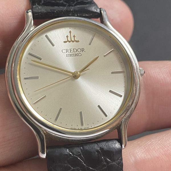 JDM Seiko Credor Signo GCAR011 (ref. 8J81-6A30) - high end, ultra thin ...