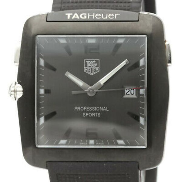 TAG HEUER Professional Sports GOLF Steel Quartz Mens Watch WAE1113 ...