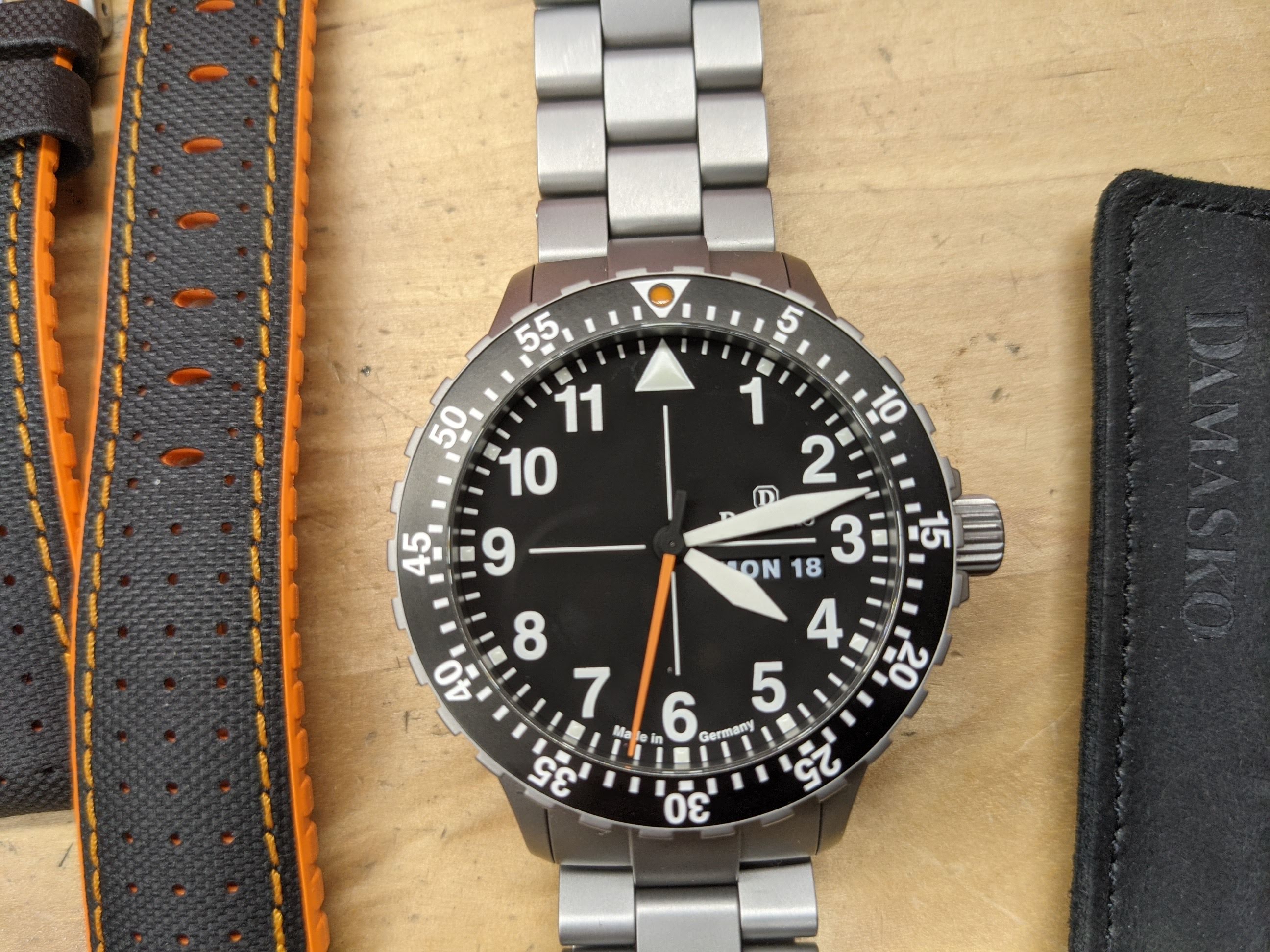 For Sale: Damasko DA42 German automatic men's wristwatch 60 minute ...