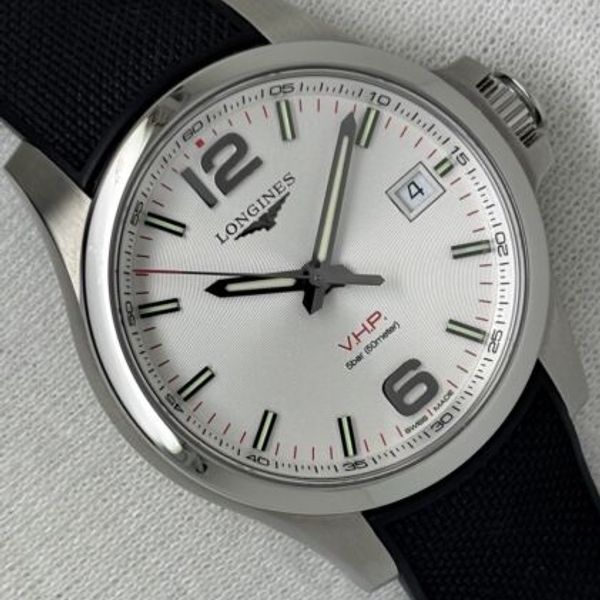 Longines Conquest VHP Silver Dial 41mm Gents Watch 2024 Perpetual ...