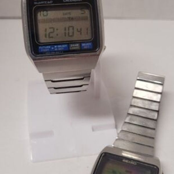 Vintage Rare James Bond Moonraker Seiko M354 5019 Memory-Bank Calendar ...