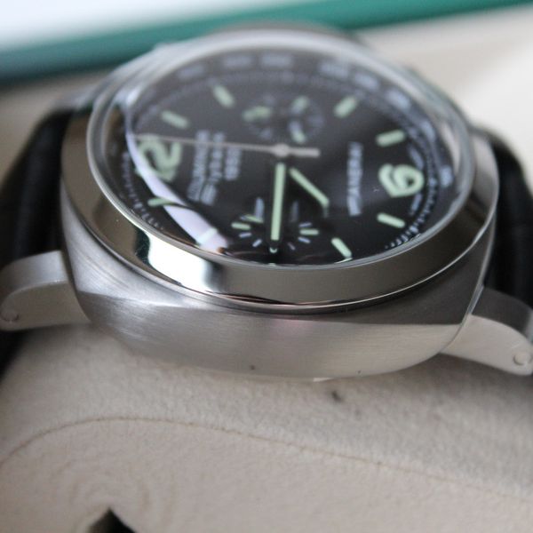 FS: Panerai PAM 212 Luminor Flyback Chronograph PAM00212 Rare! W/BOX ...